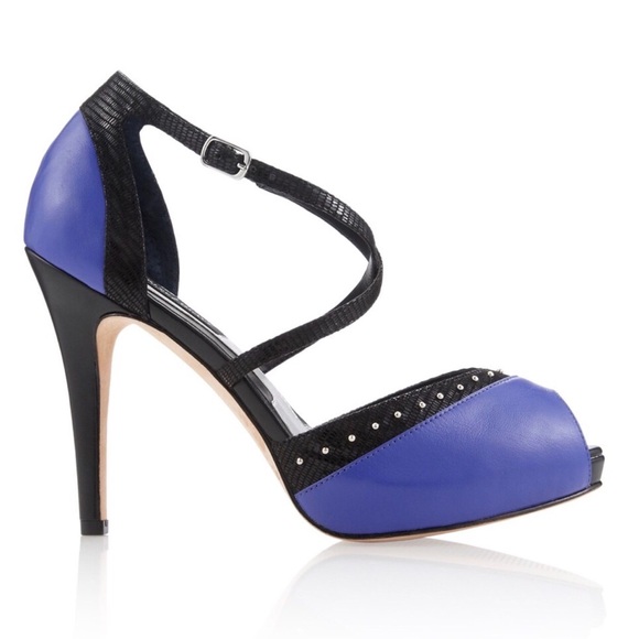 White House Black Market | Shoes | Whbm Studded Colorblock Heels ...